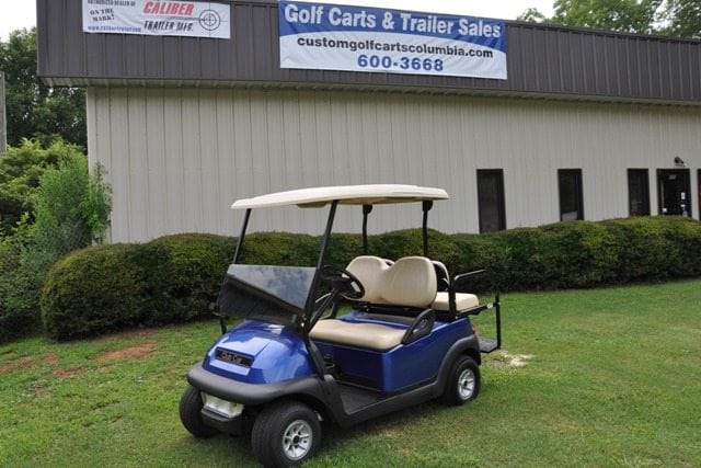 Blue Club Car Precedent - Custom Golf Carts Columbia | Sales, Services ...