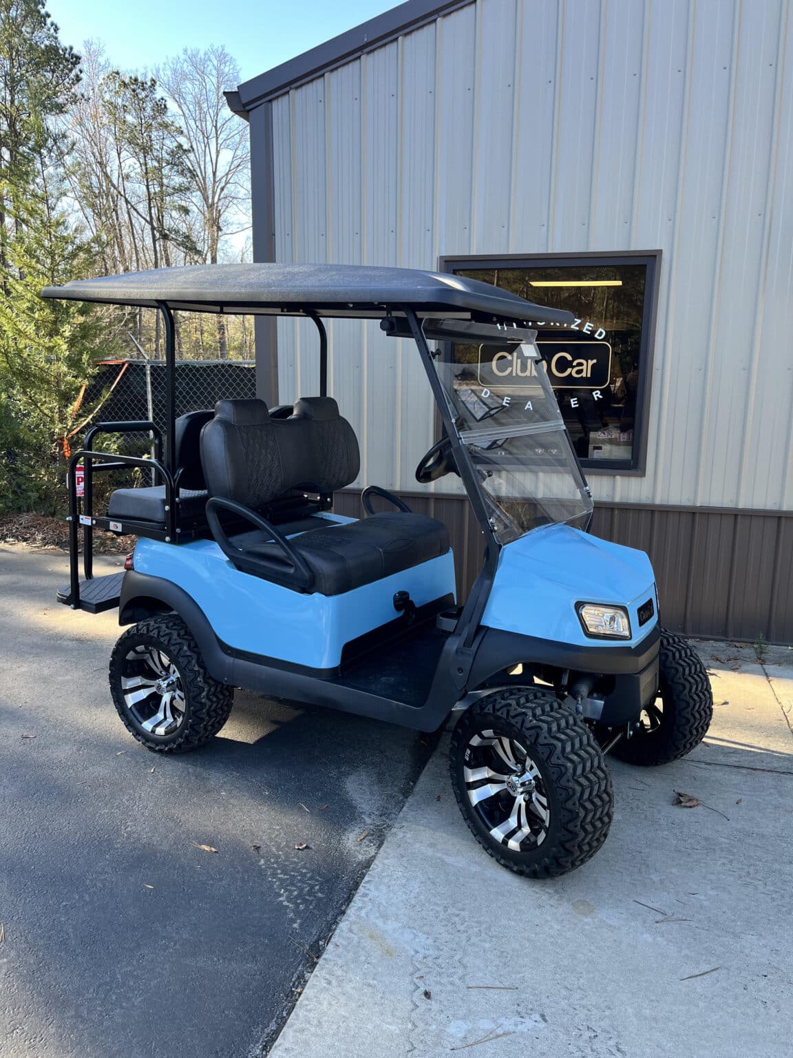 Club Car Tempo - Light Blue - Custom Golf Carts Columbia | Sales ...